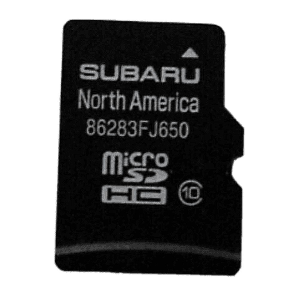 Subaru Navigation GPS Map Update | US Canada | 86283FJ650 – MazNavStore