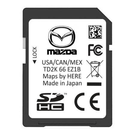 Mazda BDGF66EZ1B Navigation SD Card